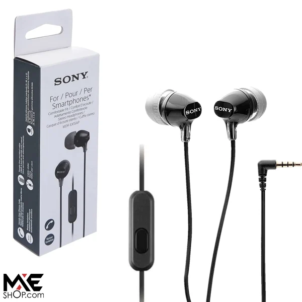 Sony MDR-EX15AP In-Ear Headset Earphones With Mic And Controls - MXESHOP